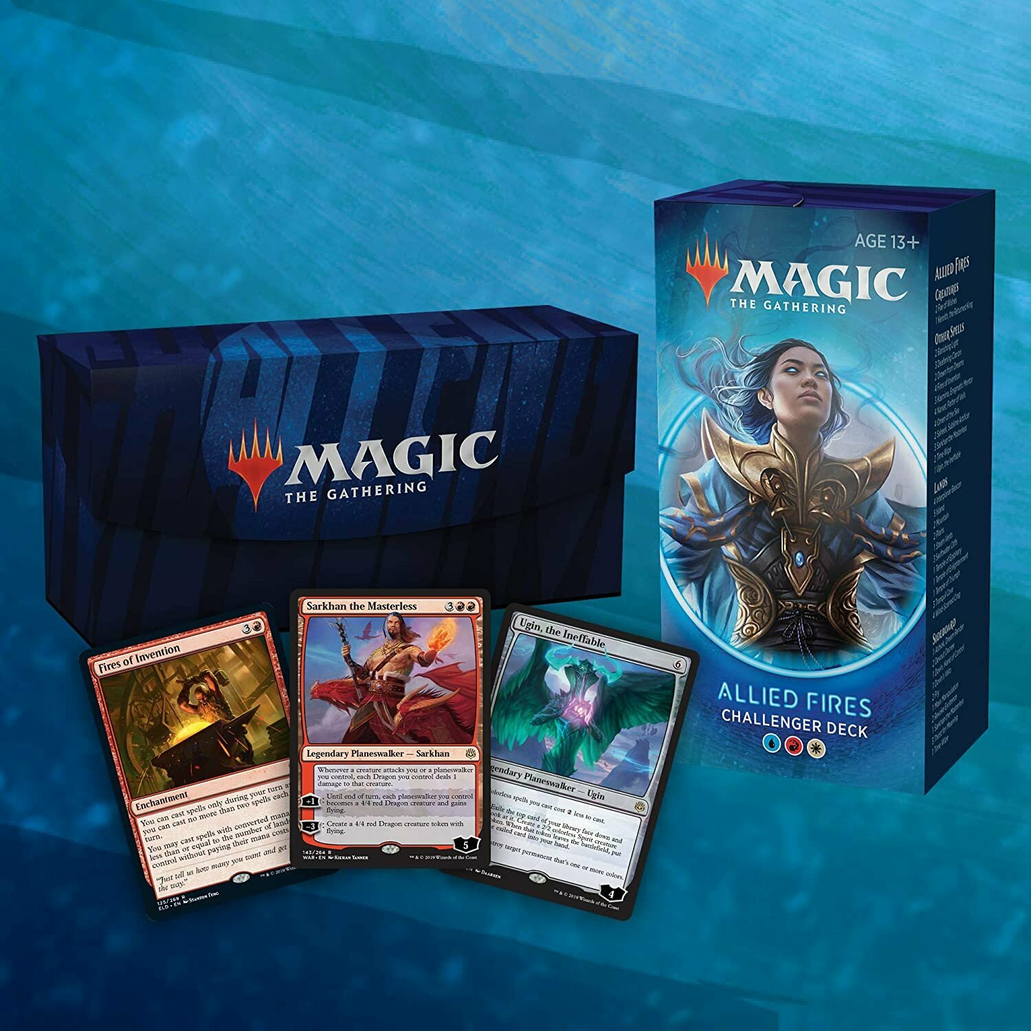 Magic The Gathering: Challenger Deck 2020 MTG Allied Fires на английском — фото 1