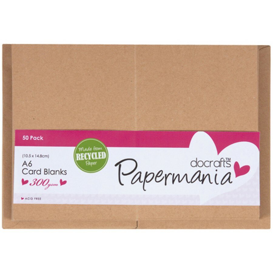 Набор заготовок для открыток с конвертами Крафт А6 DOCRAFTS PMA150602