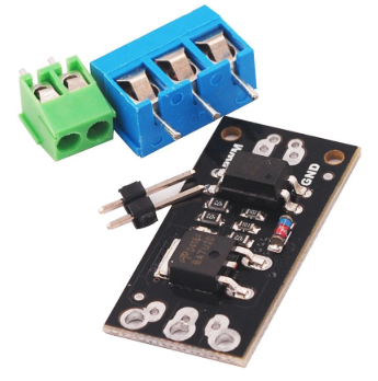 Коммутационный модуль, транзистор MOSFET AOD4184, управление двигателями, лампами, 40 В, 50 А — фото 1