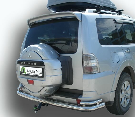 Фаркоп(прицепное) Лидер-Плюс для MITSUBISHI PAJERO 3,4 2000- (паспорт и сертификат в комплекте)(без электрики)M114-AE