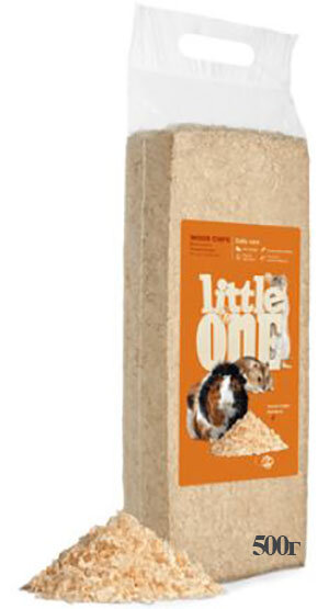 Little One Опилки для животных, 500г 0.5 кг