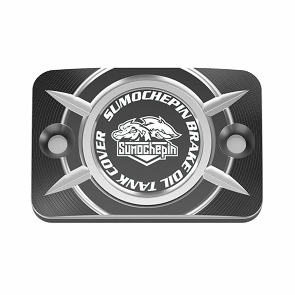 (1 шт.) Модифицированная мотоциклом верхняя крышка верхнего насоса декоративная подходит для модели PCX CC110-silver-shark