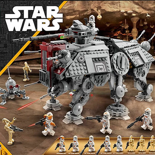 Совместимый с Lego конструктор AT-TE из вселенной Star Wars