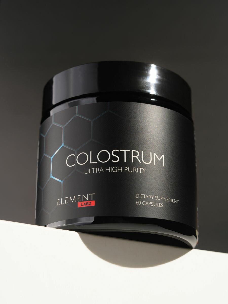 Колострум (Colostrum) 550 мг, 60 капсул, молозиво для иммунитета