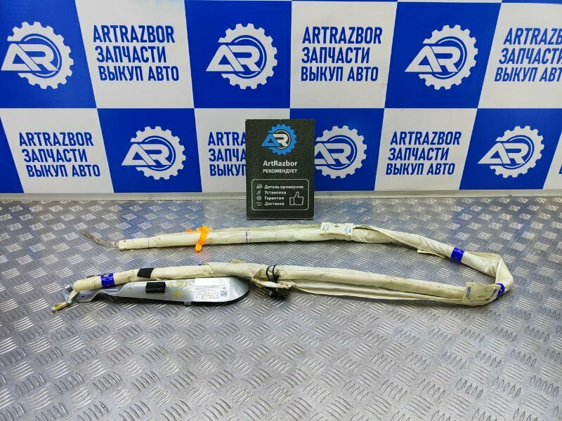 Б/У Подушка безопасности боковая (шторка) Volkswagen Tiguan 1 NF / Фольксваген Тигуан 1 NF 2.0 CAWA 170 Л.С 2010 лев.