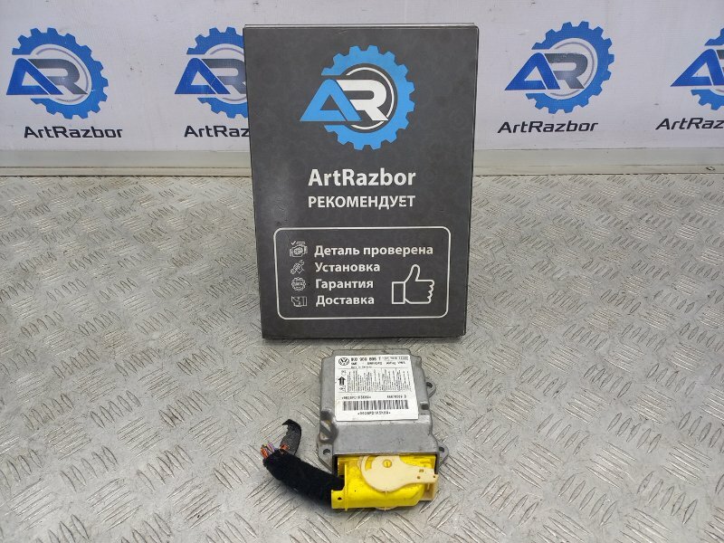 Б/У Блок управления Air Bag Volkswagen Jetta 5 / Фольксваген Джетта 5 1.9 BXE 2007