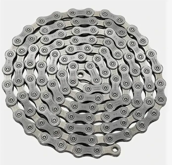 Цепь для велосипеда Shimano HG601 11скор, 124 звеньев, OEM (без упаковки)