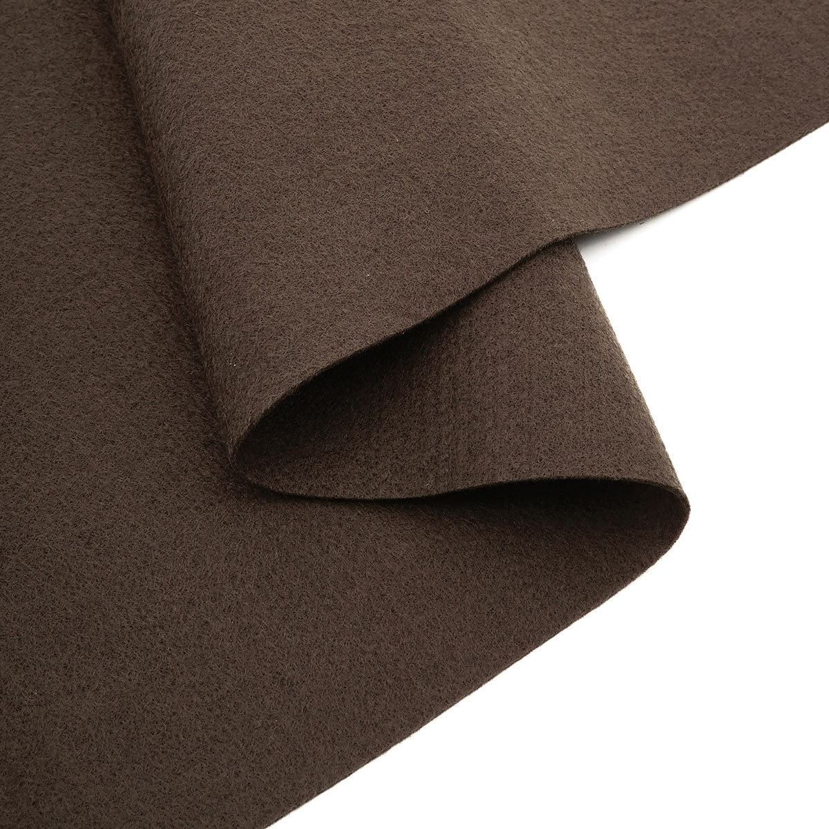 Фетр листовой мягкий 1 мм, 30*45 см, 10 шт (упак), HEMLINE Hobby (10 темно-коричневый)