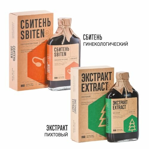 Набор от Сила Природы сбитень Гинекологический и экстракт Пихтовый