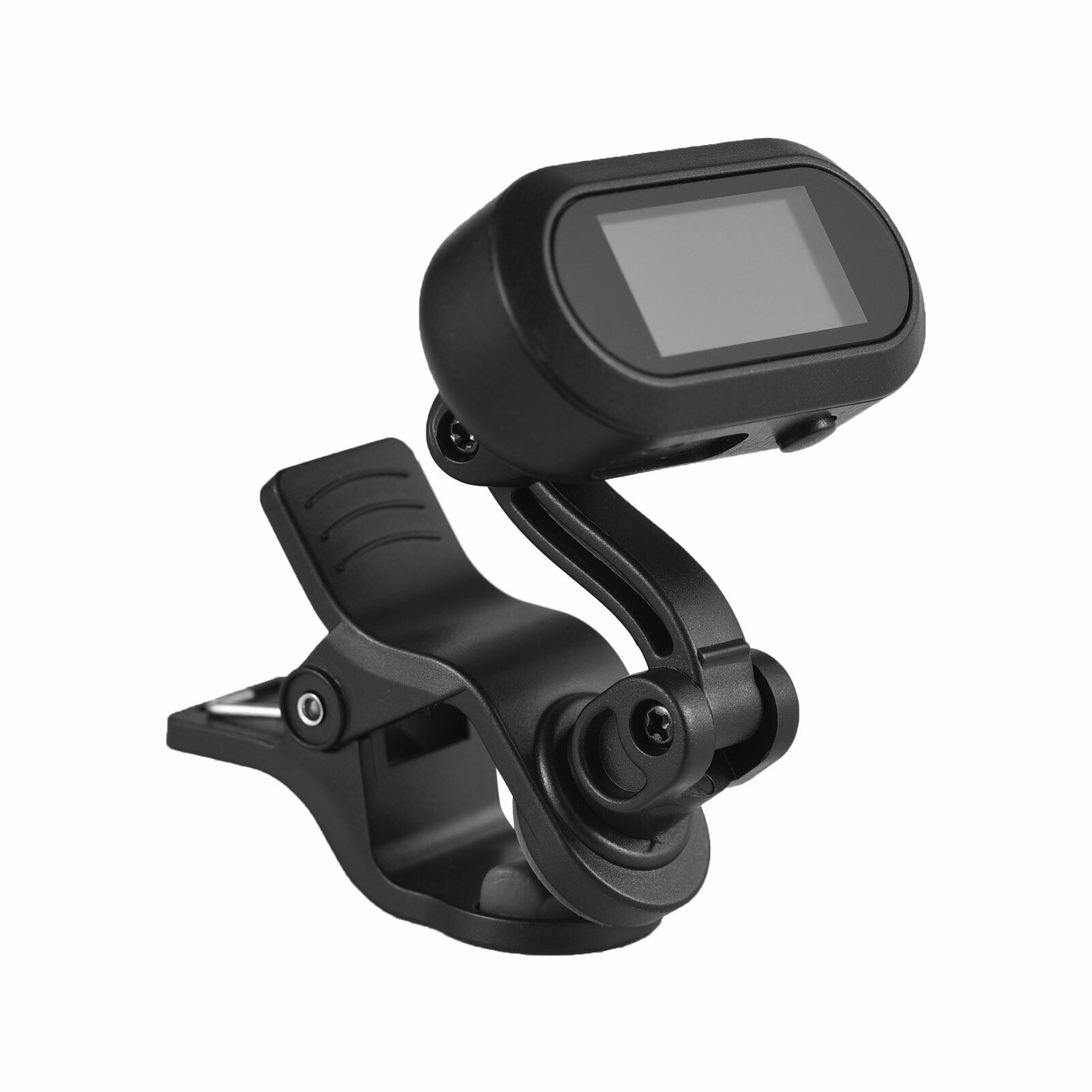 AROMA AT-800 — портативный цифровой тюнер с зажимом, перезаряжаемый, с TFT-цветным дисплеем и вращающимся зажимом, подходит для электрогитар, хроматических гитар, виолончелей, саксофонов и труб.