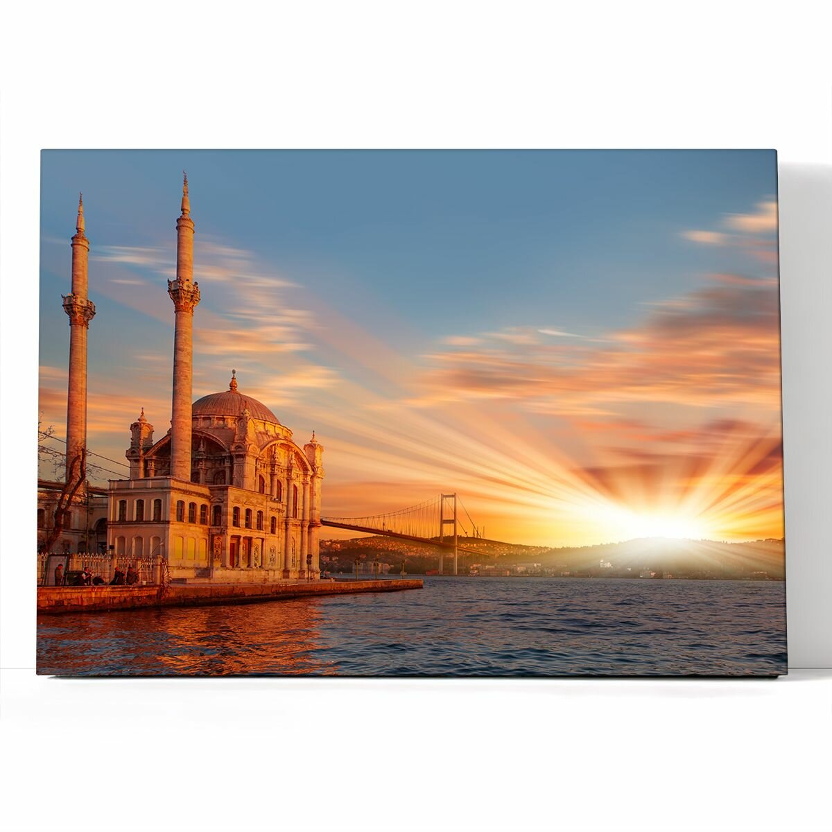 Интерьерная картина на хлопковом холсте/Стамбул, Турция