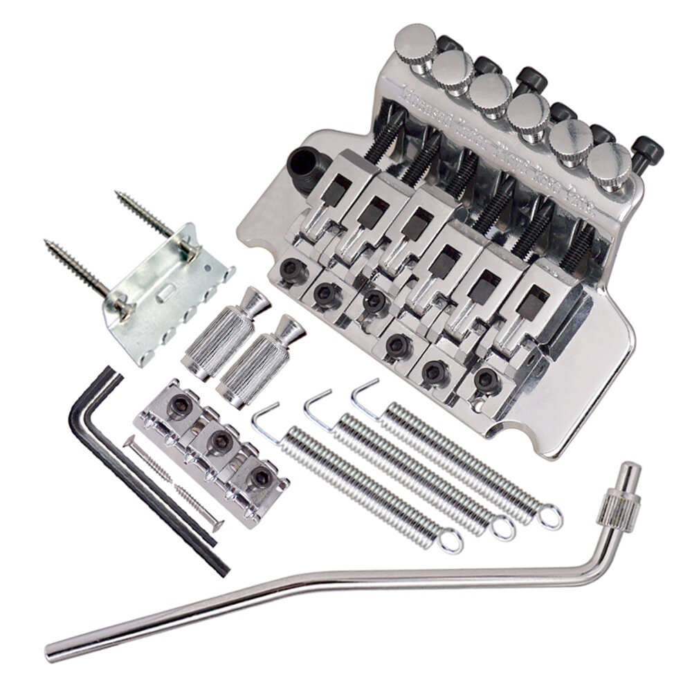 6 струна с двойным рулоном седло Saddle Tremolo System для замены электрогитары