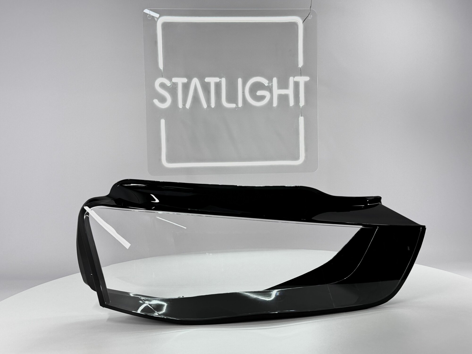 Правое стекло фары для Audi A4 IV (B8) Рестайлинг 2011-2015