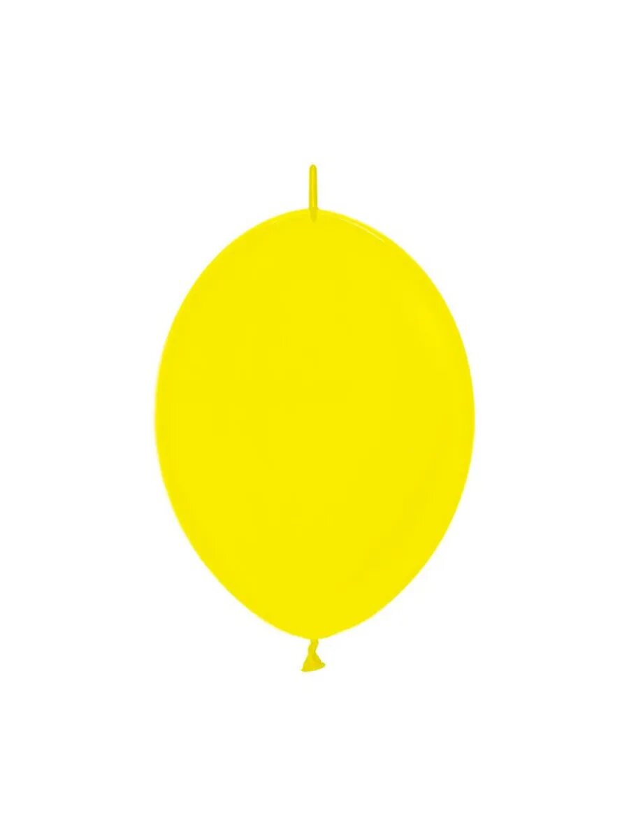 Линколун Желтый, Пастель / Yellow, латексный шар (12"/30 см ) 50 шт. / DECOBAL, Вьетнам