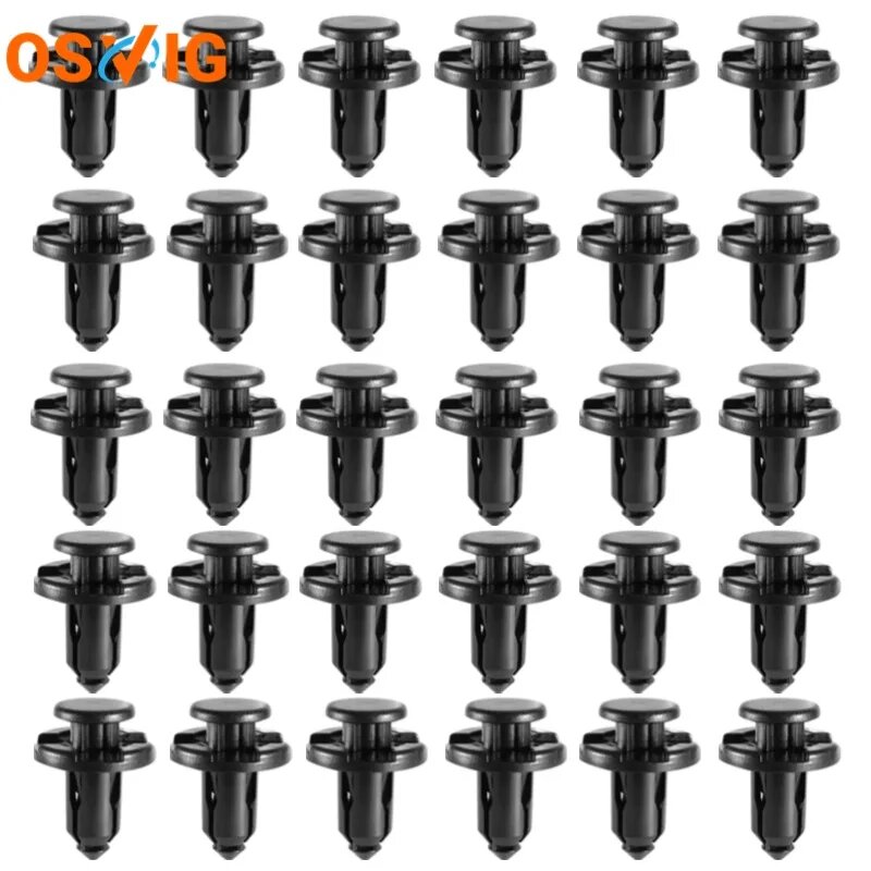 30 шт. OE # 90914-0007 Зажимы для крыльев и решеток бампера для Subaru Baja Forester Impreza Legacy Outback Tribeca 2011-2000