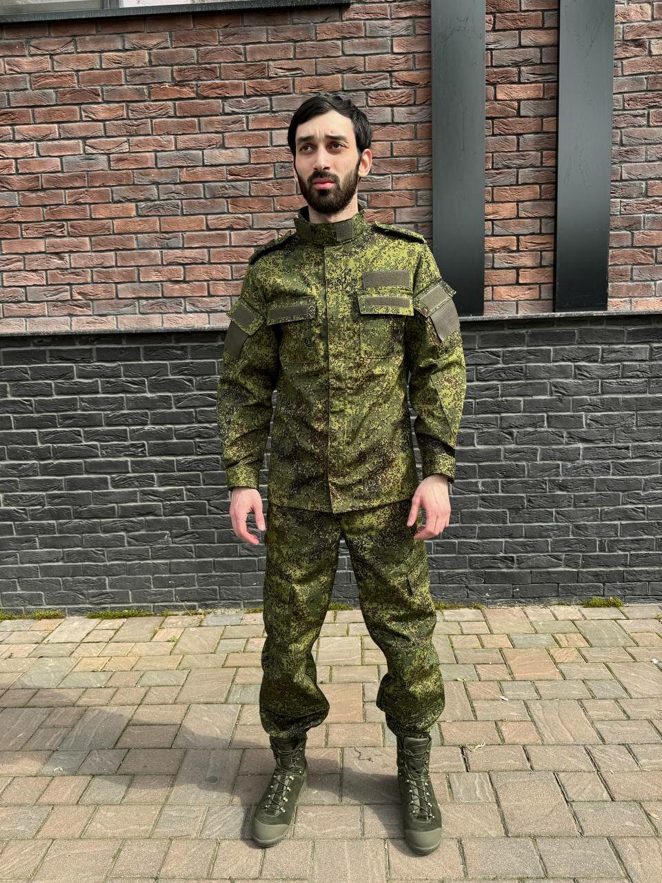 Костюм летний вкпо зеленая цифра лайт