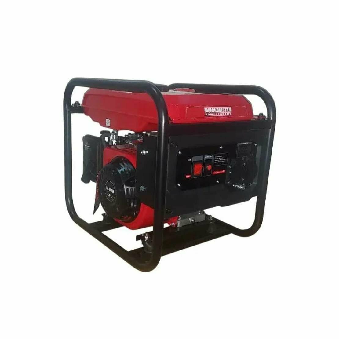 Инверторный бензиновый генератор WORKMASTER БГ-3900И, 3300 Вт, ручной стартер