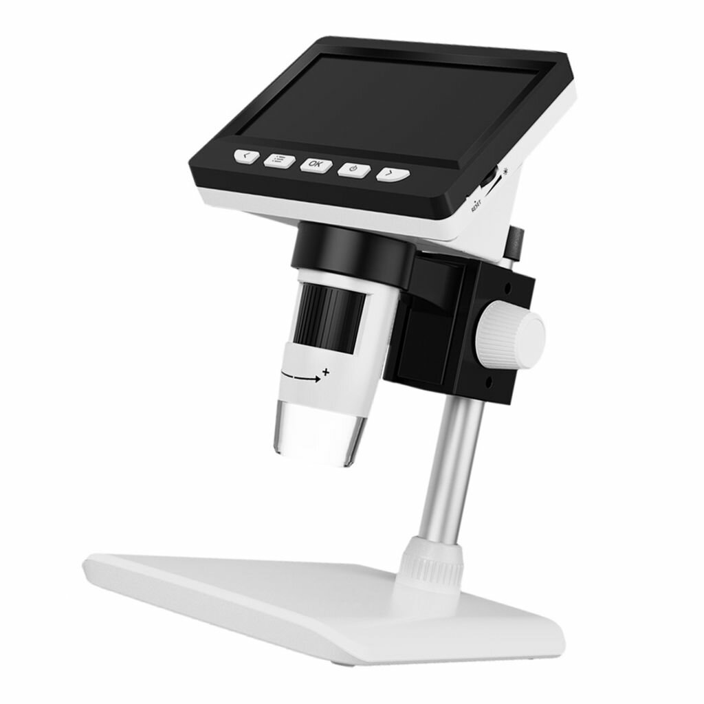 Микроскоп с 4,3-дюймовым экраном HD с разрешением 2 миллиона пикселей