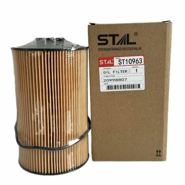 Фильтр масляный STAL ST10963 (P550820; P550905; 20998807; LF16351) Sitrak, HOWO, Shacman, MAN TGA