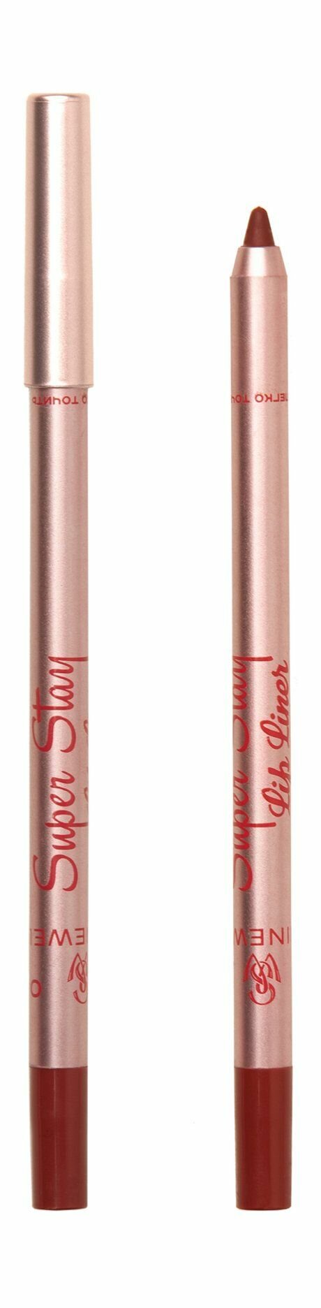 SHINEWELL Карандаш для губ Super Stay, 1,2 г, 04 каштановый