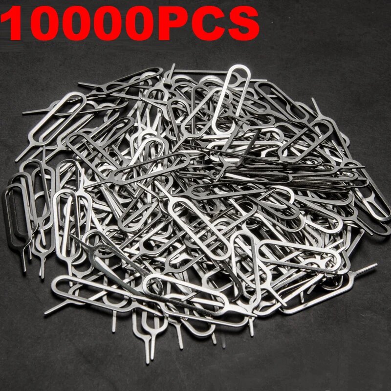 10000шт. Инструмент для извлечения SIM-карты, ключ-игла