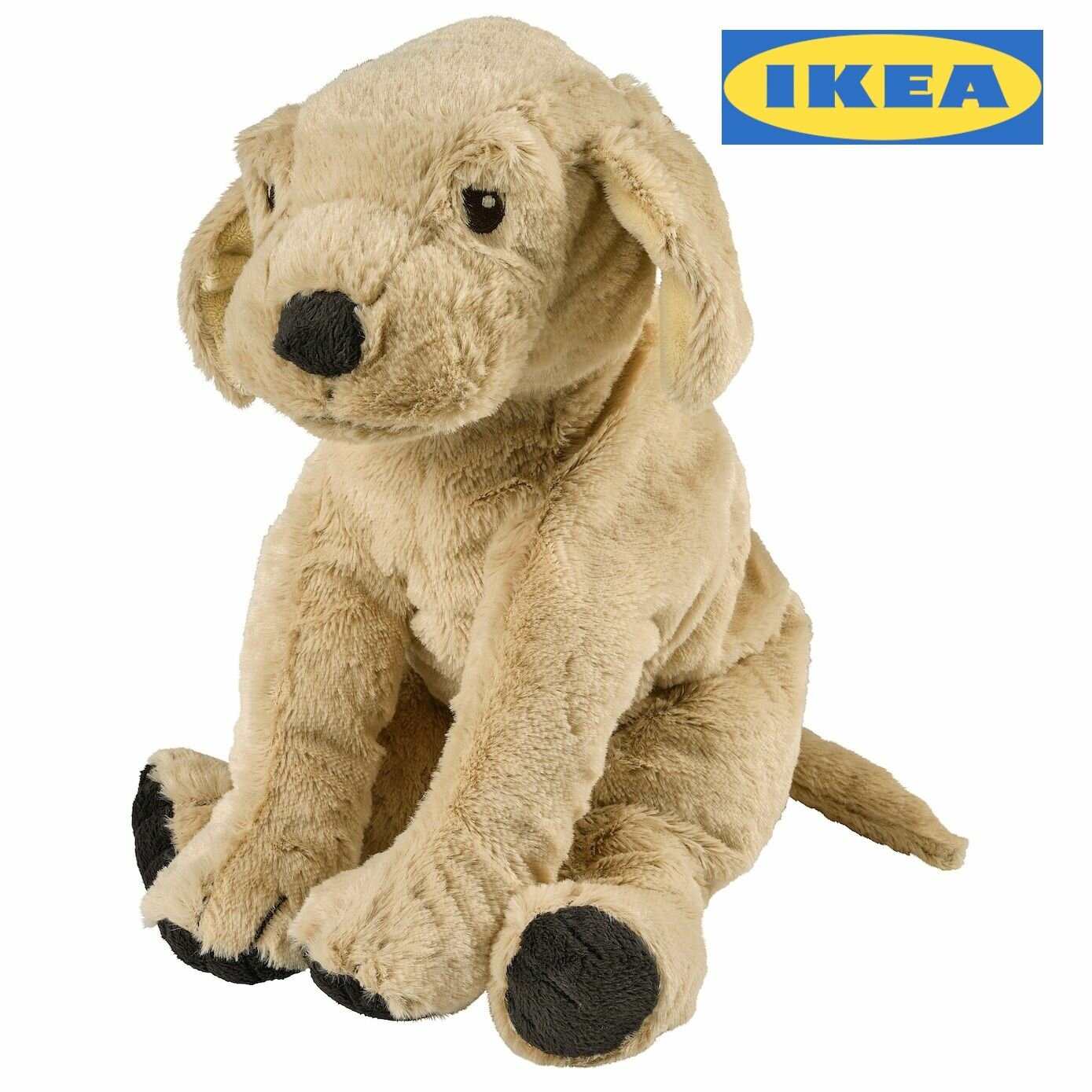 Мягкая игрушка "Золотистый ретривер" GOSIG, 40 см, наполнитель полиэстер, политекс, антистресс