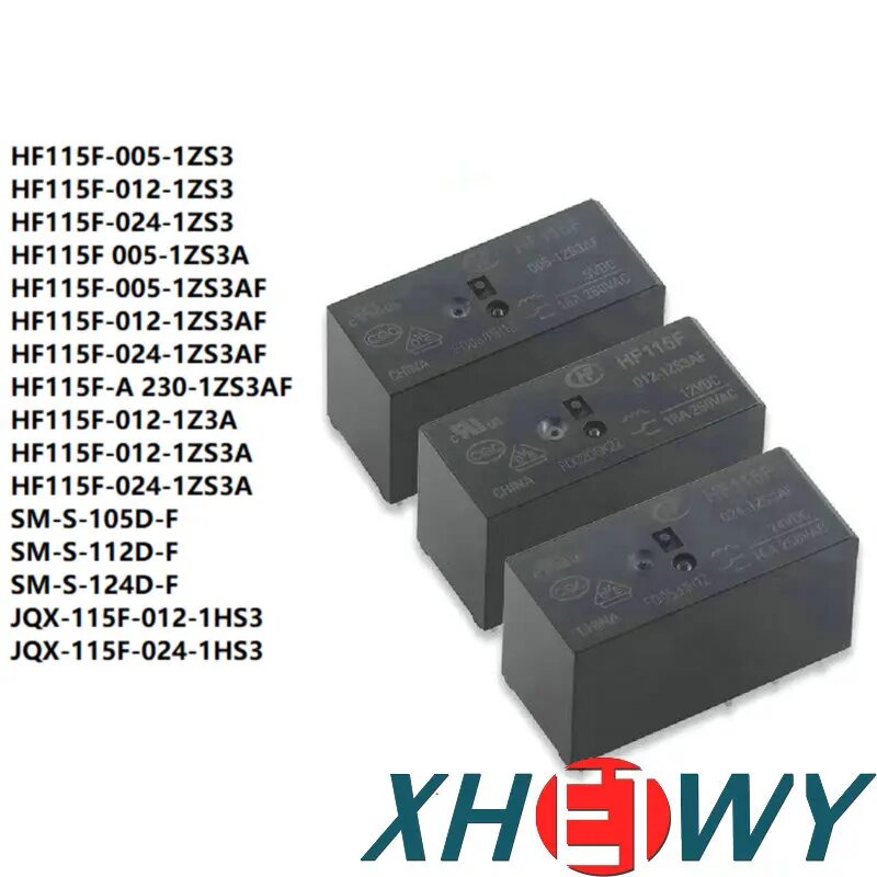 Реле HF115F 005-1ZS3A (5V)