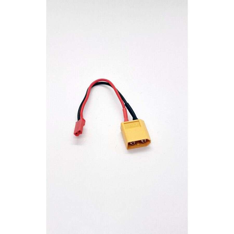 Переходник XT60 папа Male - JST мама Female на проводе 10 см, 22AWG
