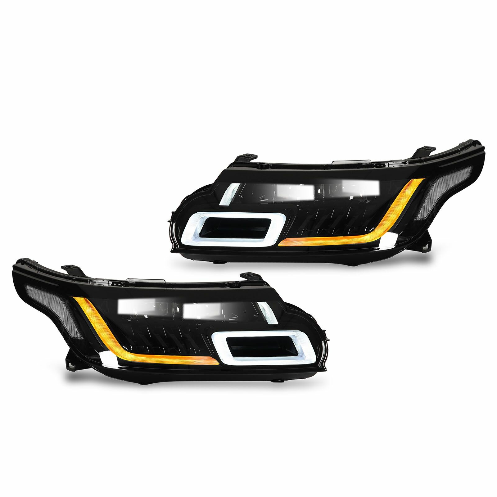 Полностью светодиодные матричные фары в стиле фейслифтинга, замена проектора для Land Rover Range Rover Sport L494 Pre Facelift 2014 2017 с левым рулем