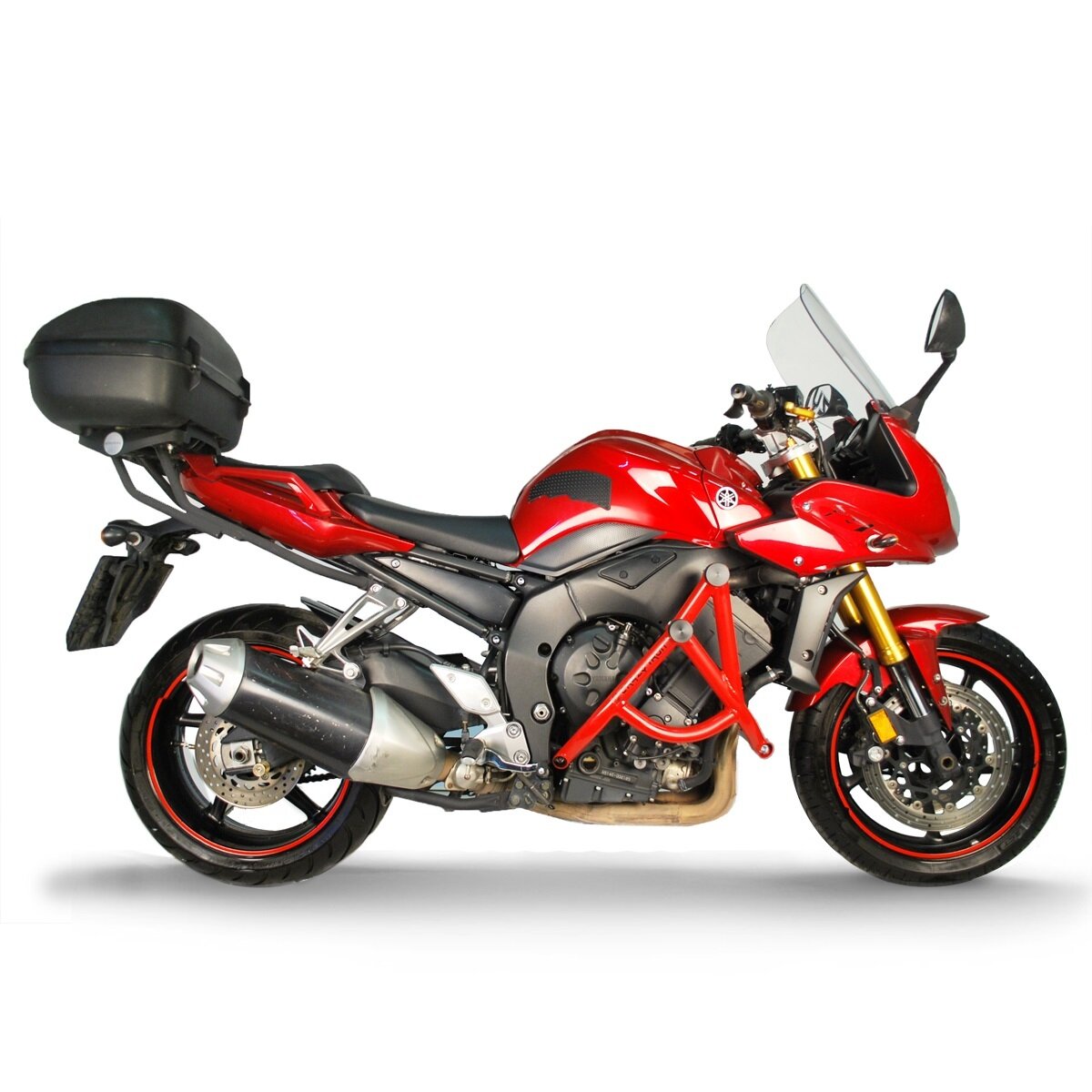 Клетка на мотоцикл YAMAHA FZ1 от 06 - PRO, черный матовый цвет