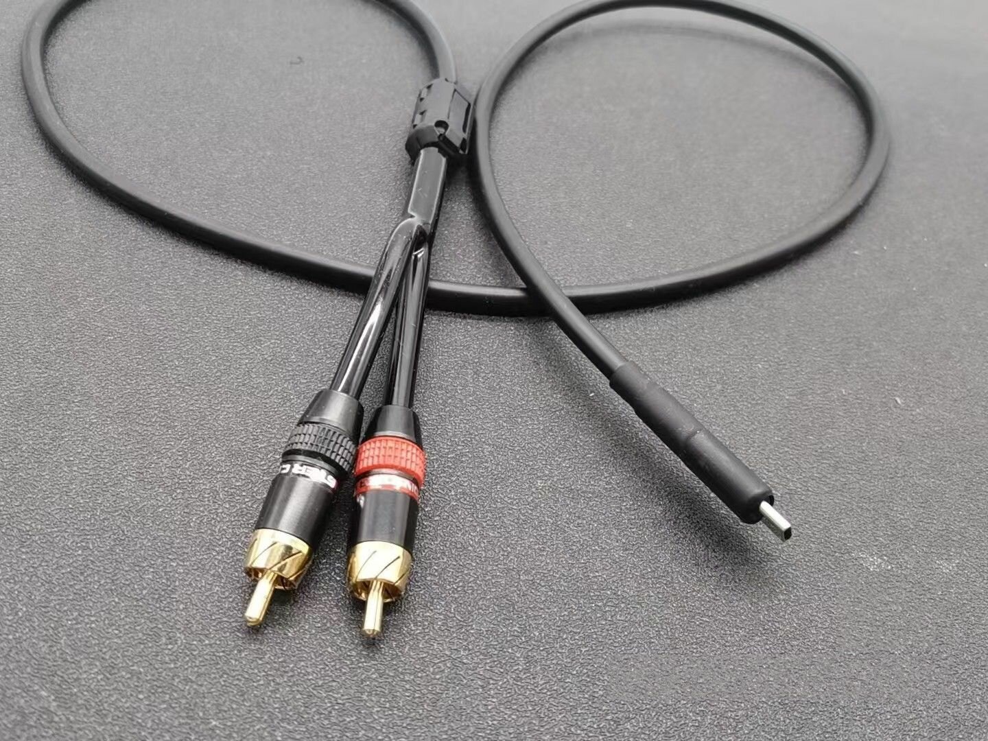 США Monster Кабель аудиосигнала Type-c - Dual RCA Каждый второй аудиокабель для мобильного телефона