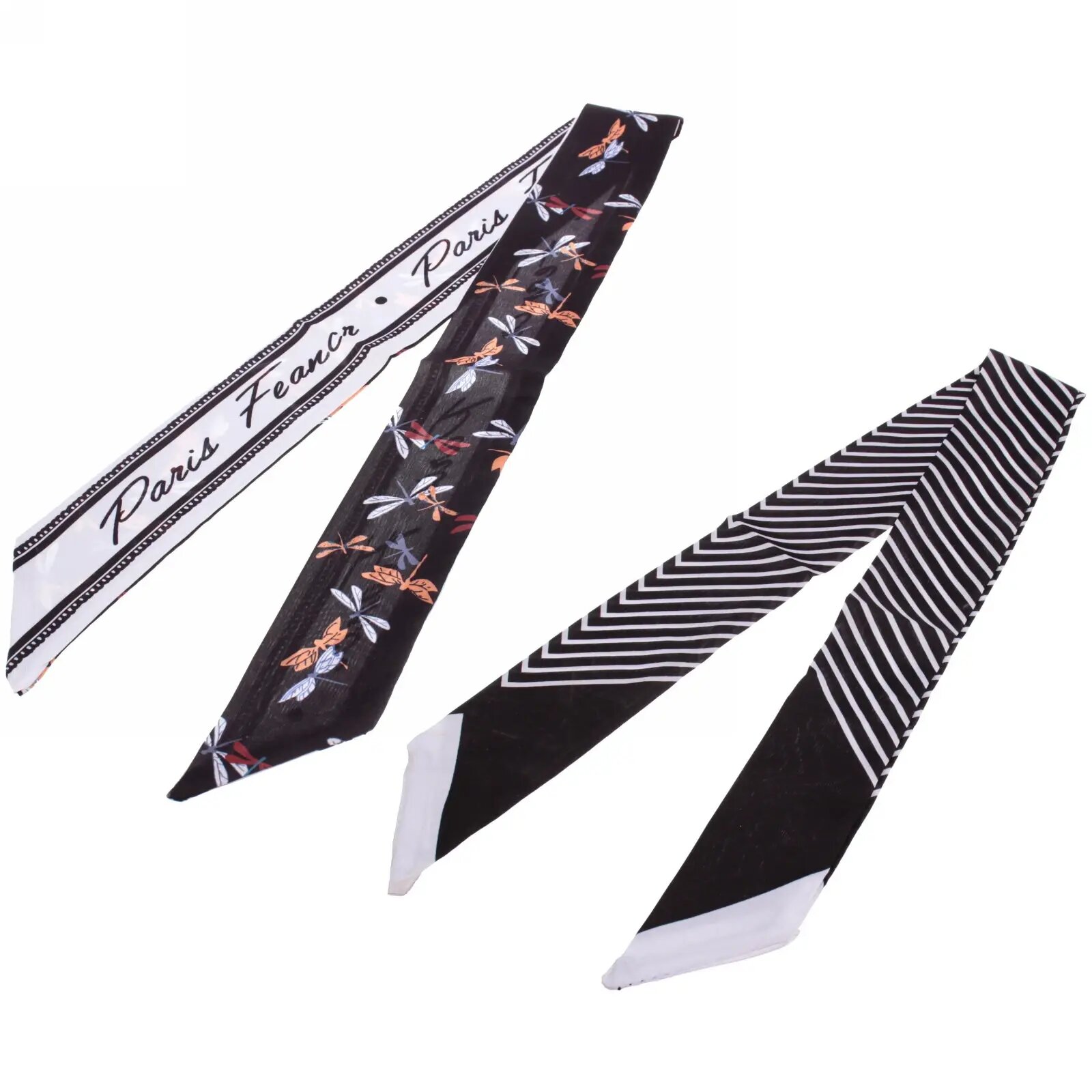 Лента для вплетения в причёску «KRASA- Бэлла», 6х90 см, 1 шт, разноцветн.