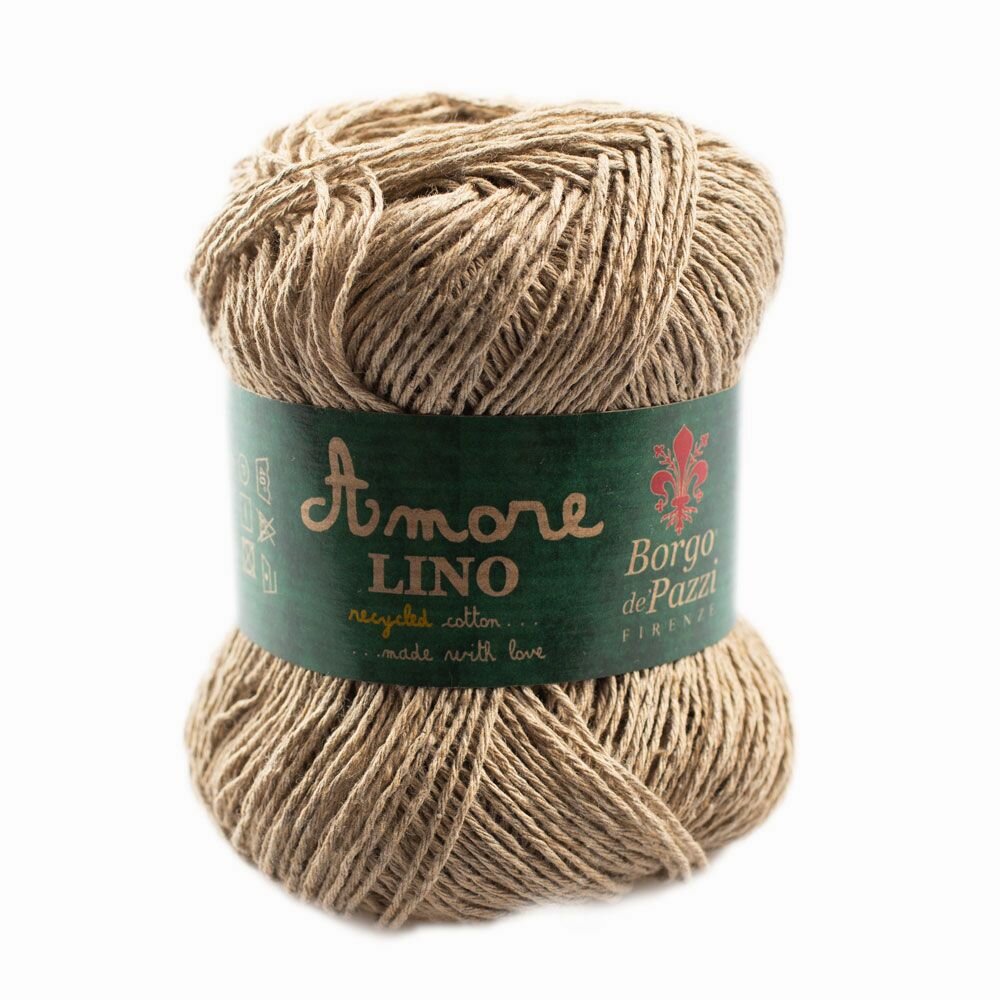 Пряжа для вязания Borgo de Pazzi Amore Lino (02)