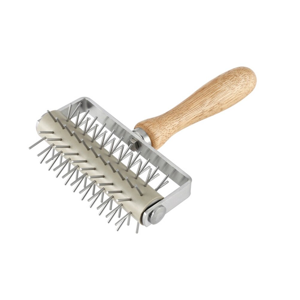 Дырокол для пиццы из нержавеющей стали, роликовый ролик для теста, дырокол для пиццы, печенья, хлеба