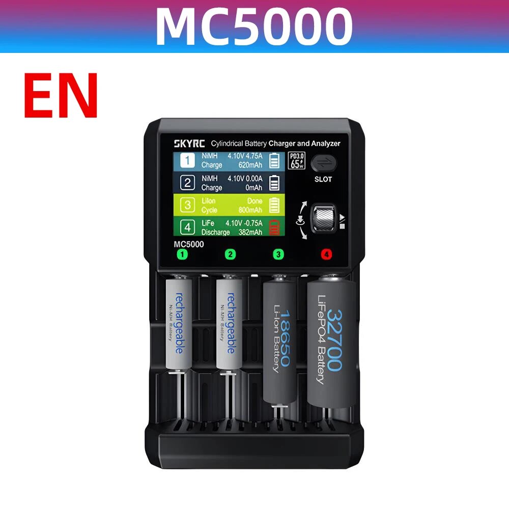 SKYRC MC5000 Зарядное устройство для аккумуляторов, EU Plug