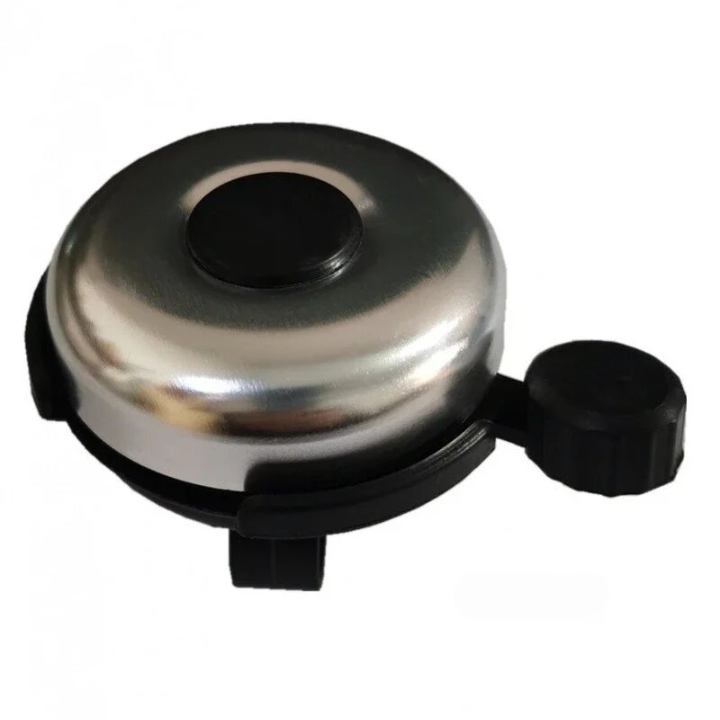 Велосипедный звонок из сплава Black silver