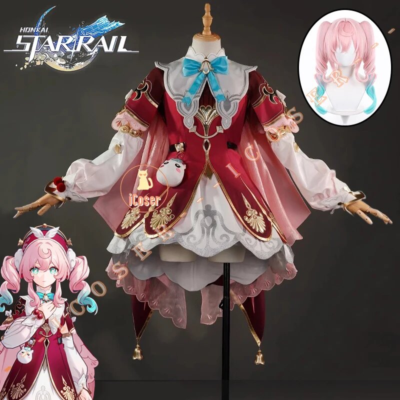 ICoser Honkai Star Rail Hyacine Косплей Комплект М, Full Set