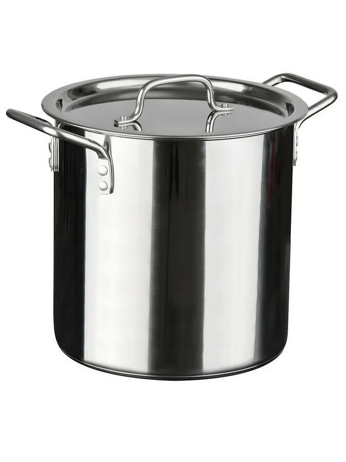 Катунь общепит (КТ-ОБ-11 В), Кастрюля 11л, высокая. ТРС, d: 25см, h: 25см