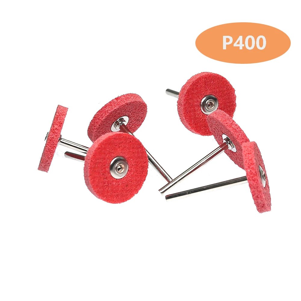 6 шт. Полировальные диски RAMS BRALIN P400 28x3 мм