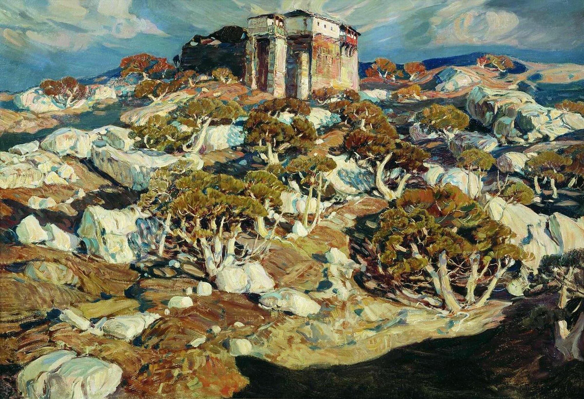 Картина Богаевского Константина Старый Крым 1903 80х55 см