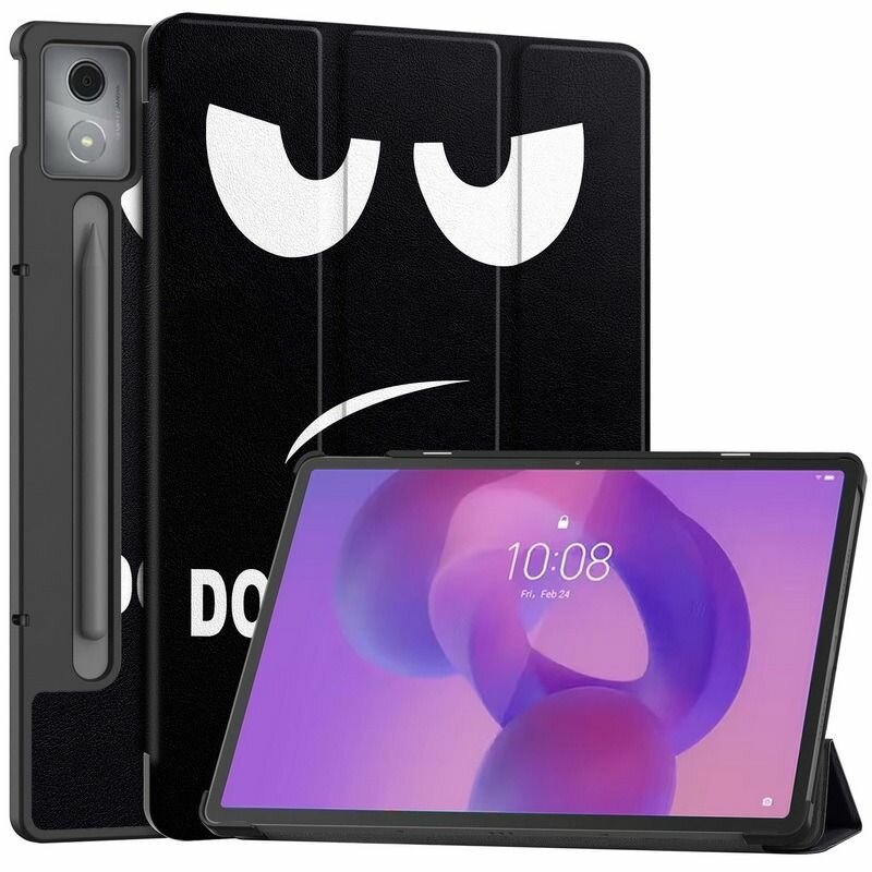 Ультратонкий жесткий чехол из искусственной кожи для Lenovo Idea Tab Pro / Lenovo Xiaoxin Pad Pro 12,7 дюйма 2025
