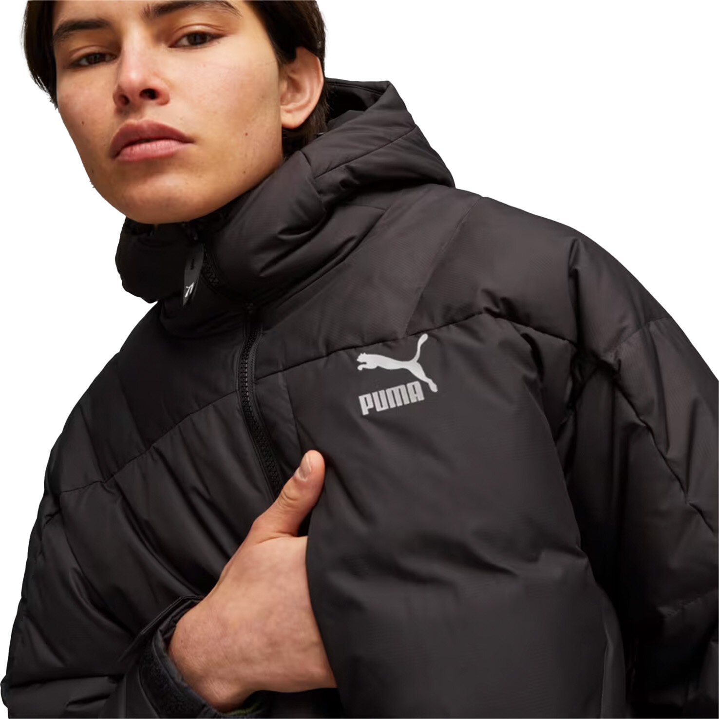 Куртка спортивная PUMA Весна-лето 2025, размер S, черный — фото 1