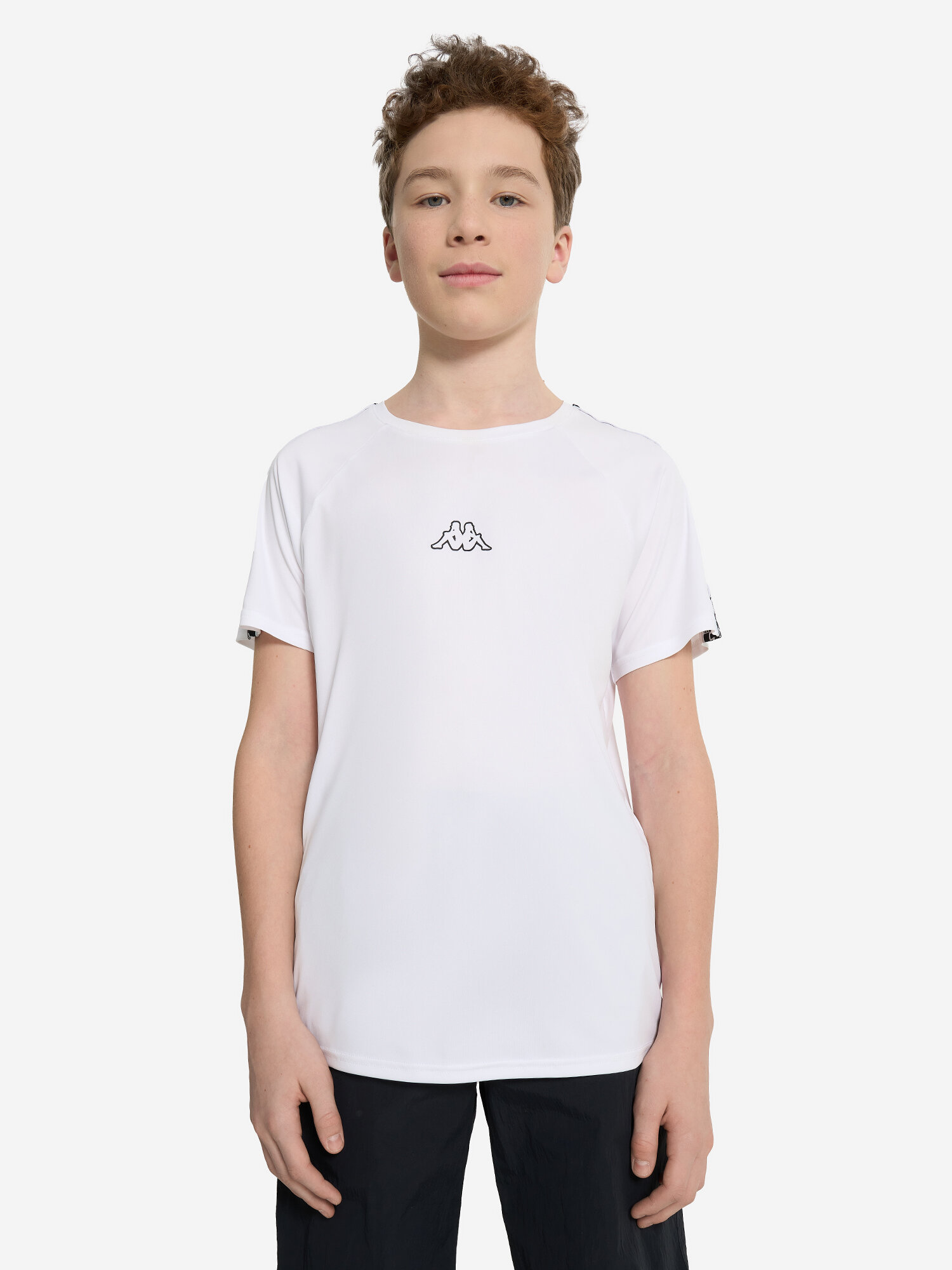 Футболка Kappa Sport Style Boy's T-shirt, размер 134-140, белый — фото 1