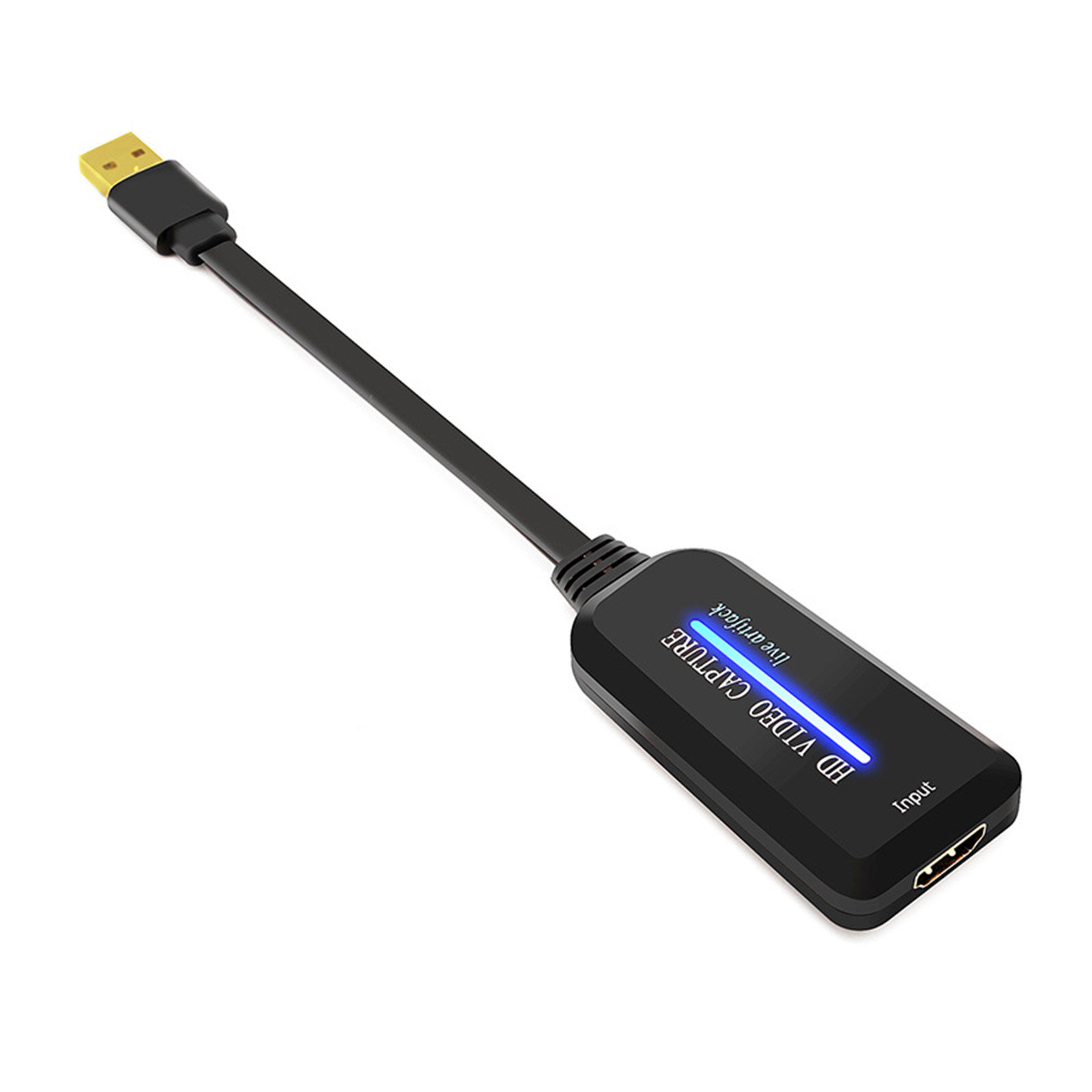 Карта видеозахвата, совместимая с HDMI и USB 2.0, с разрешением от 4K до 1080 60 Гц, позволяет записывать аудио-видео для потоковой передачи игр в реальном времени