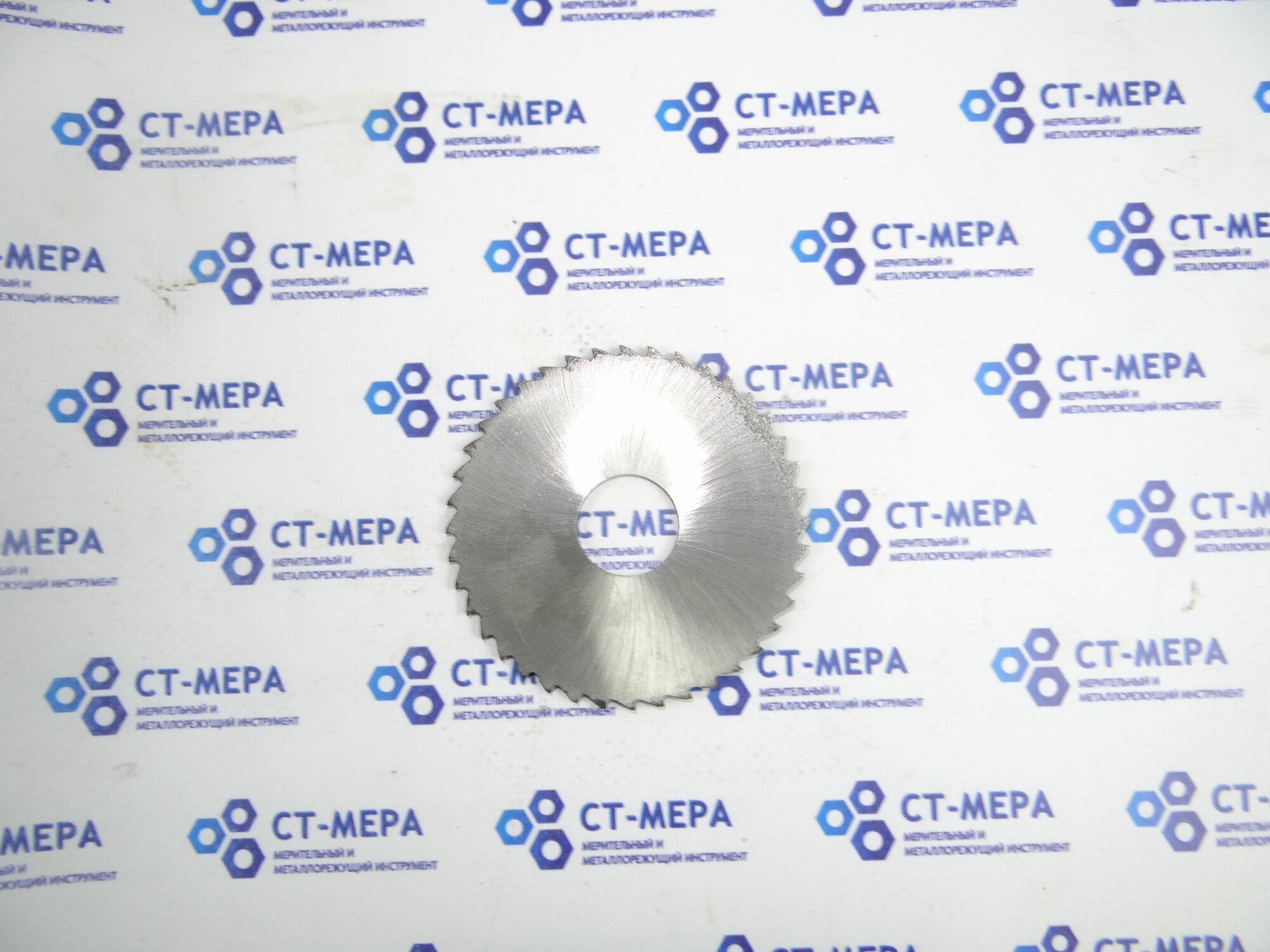 Фреза отрезная по металлу 80х3х22мм z 40 Р6М5 без фаски без ш/п