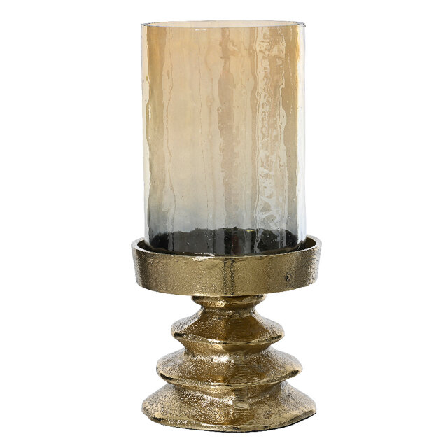 Стеклянный подсвечник Vintage - West Linton 23 см, Kaemingk, 519139