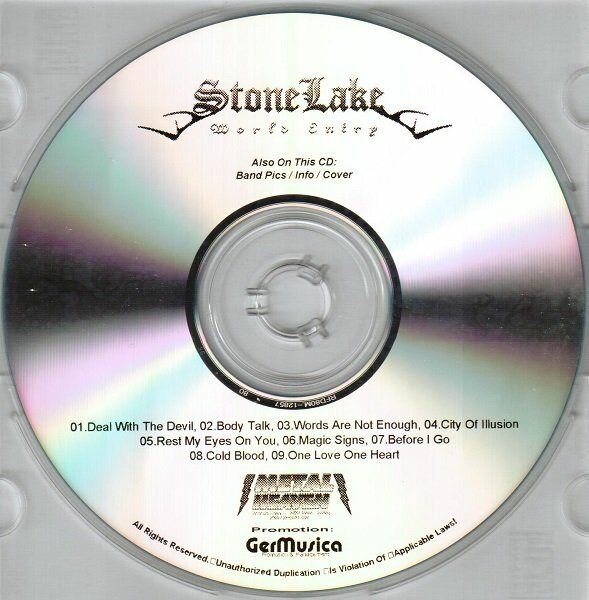 Диск Stonelake - World Entry (1 CD) — фото 1