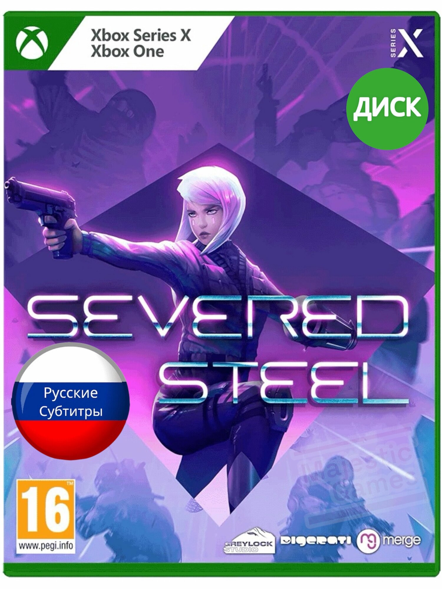 Игра Severed Steel (Диск, Xbox One, Xbox Series X, Русские субтитры)