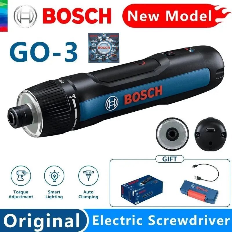 Аккумуляторная отвертка Bosch GO3