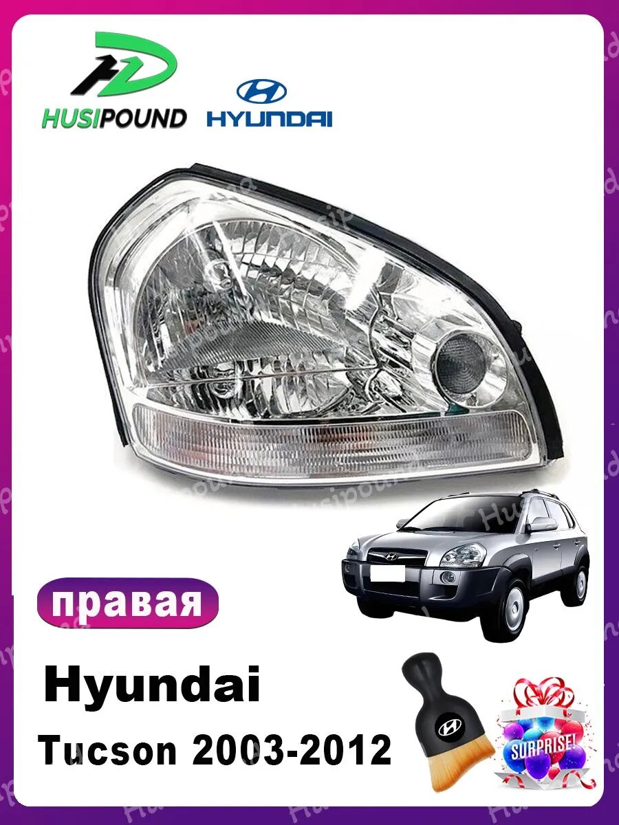 Подходит для автомобильных фар Hyundai Tucson 2003-2012